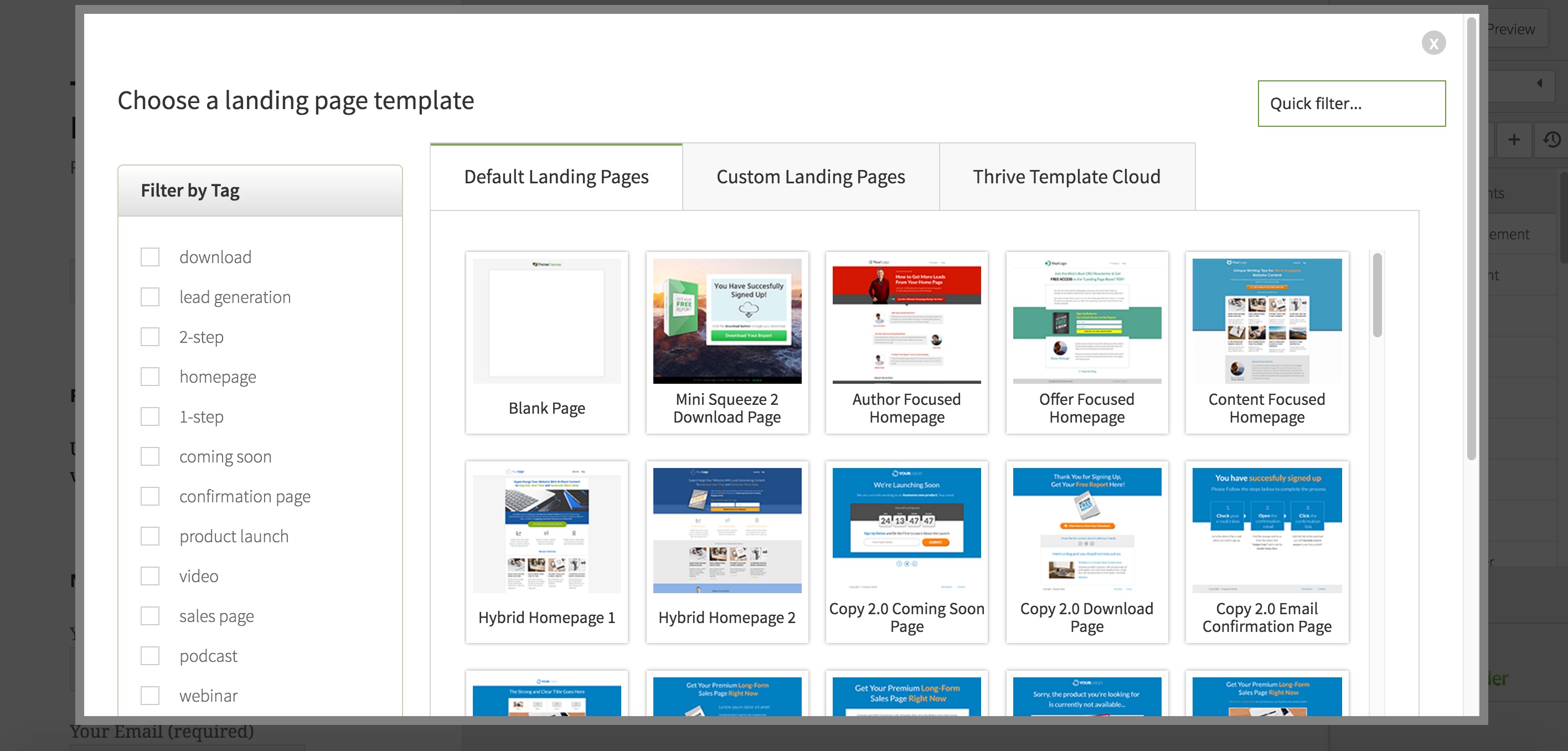 Thrive Content Creator and Landing Pages - Accurate Reviews