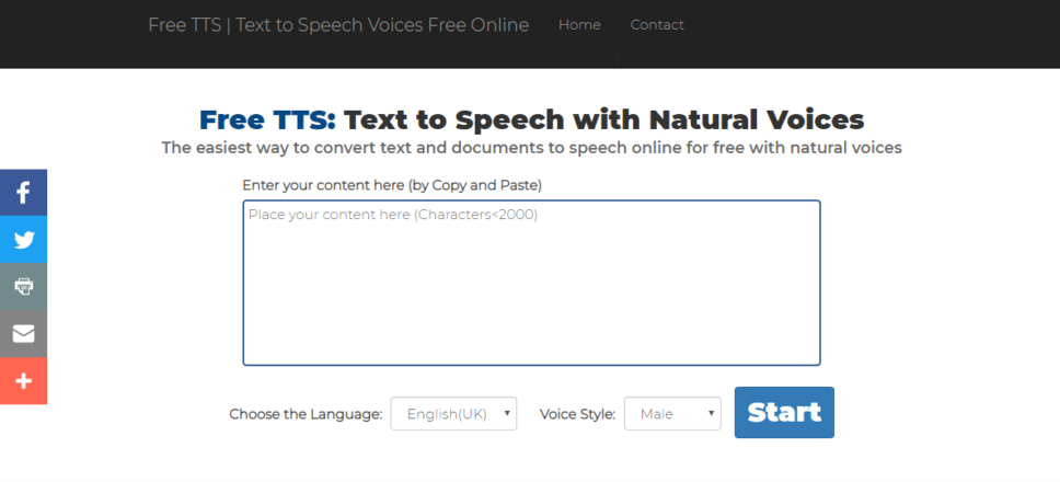Free TTS : review software convert computer text - Accurate Reviews