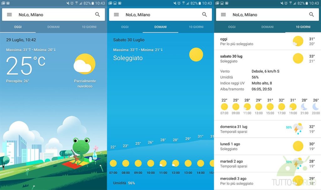Google Weather: how to install the app on your phone - Accurate Reviews